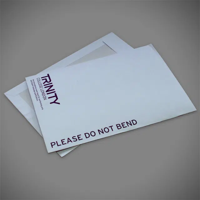 Printed Do Not Bend Envelopes - Card & Hardback | Envoprint
