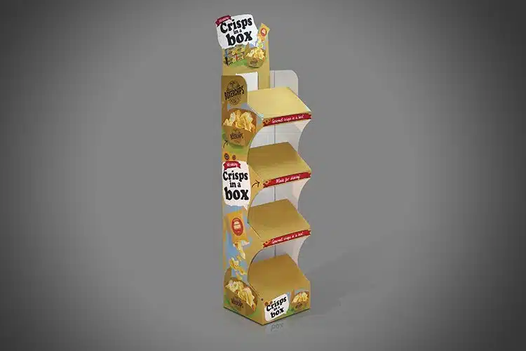 Crisps Display Stands – Flat Packed – High Quality Print