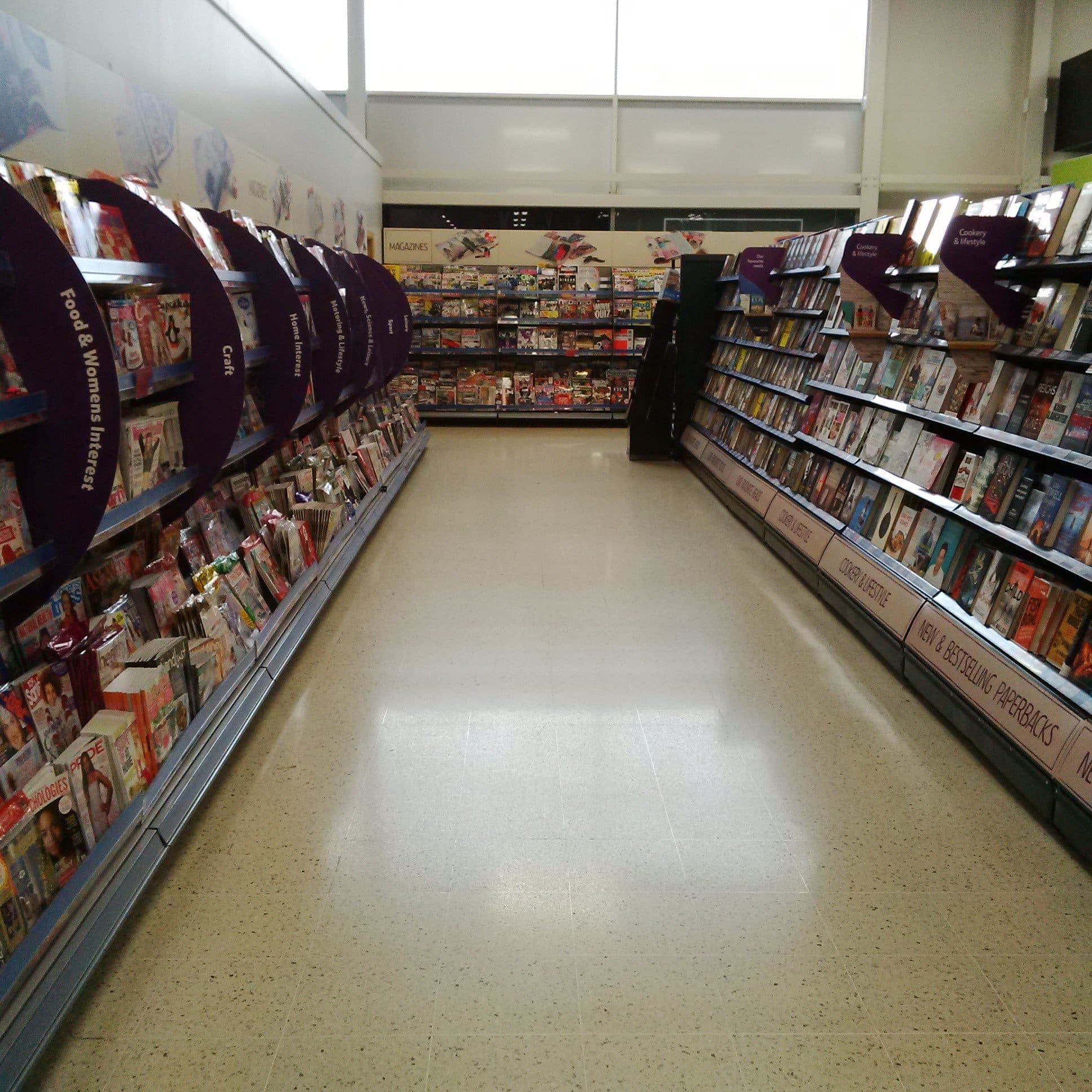 Retail Free Standing Display Unit FSDU For Book Sales