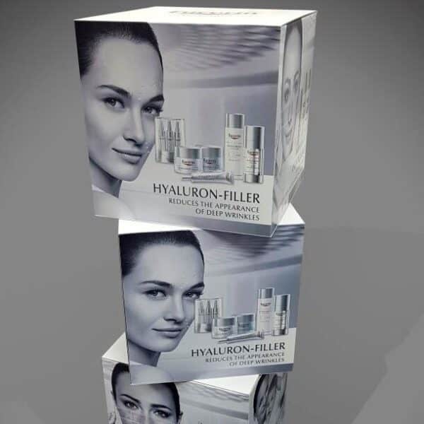 Customised Cardboard Display Cubes With High Quality Print