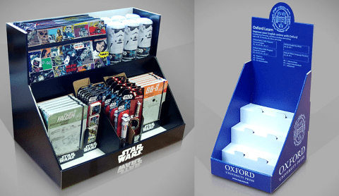 Counter Top Display Units - Cardboard Display Stand Makers