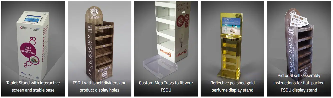 FSDU Videos - How Free Standing Display Units WILL Deliver